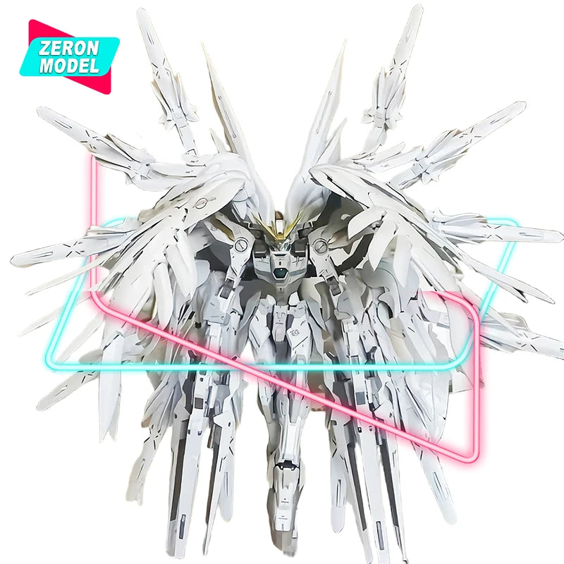 Daban 8827 Snow White Prelude Fix Wing 1/100 MG Action Figure Assemble ...