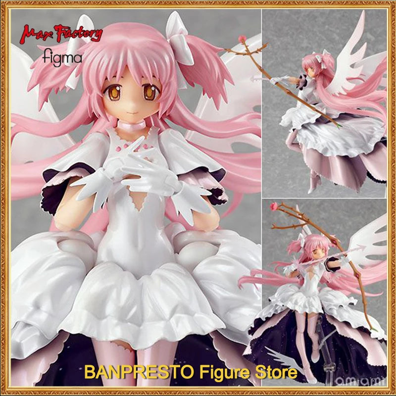 Original In Stock Max Factory Figma 165 Madoka Kaname PUELLA MAGI MADO ...