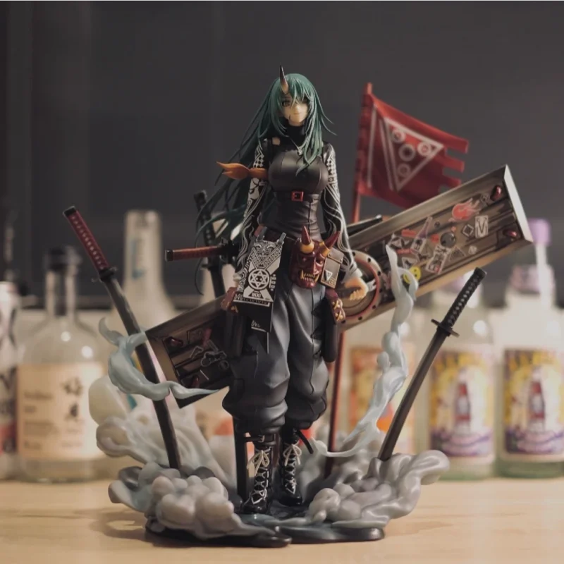 27cm Original Arknights Hoshiguma -wanderer 1/7 Pvc Action Figure Anim ...