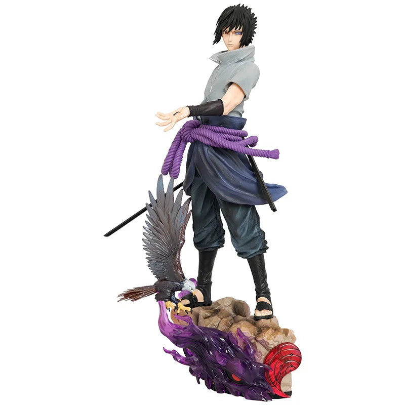 30cm Naruto Shippuden Figurine Naruto Uzumaki Uchiha Sasuke Japanese A ...