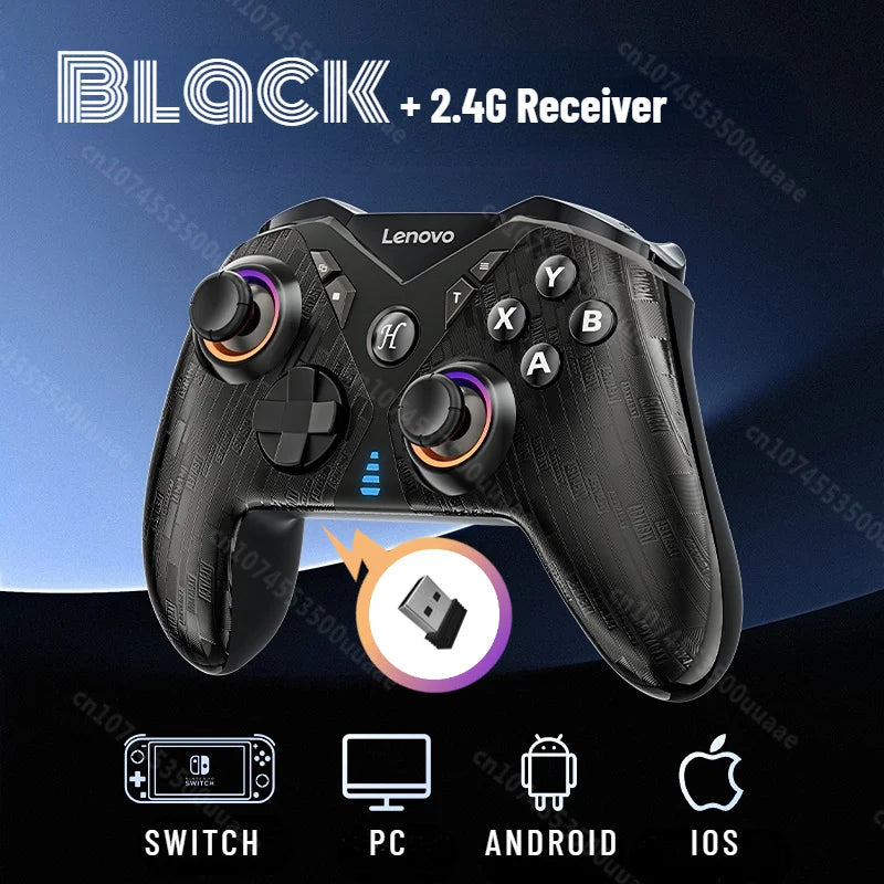 Lenovo S05 Gaming Controller RGB Wireless Gamepad Hall Effect Joystick ...