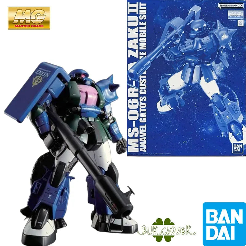 Bandai Original MG ZakuⅡ High Mobility Type MS-06R-1A 1/100 Anime Acti ...