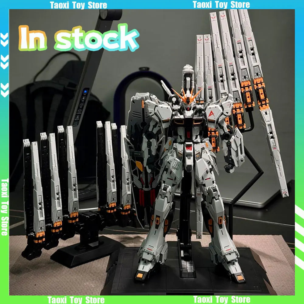 【New product】NONGCHENGZHU 1/100 MG CMM RX-93 GK Assembly Model Kits Pl ...