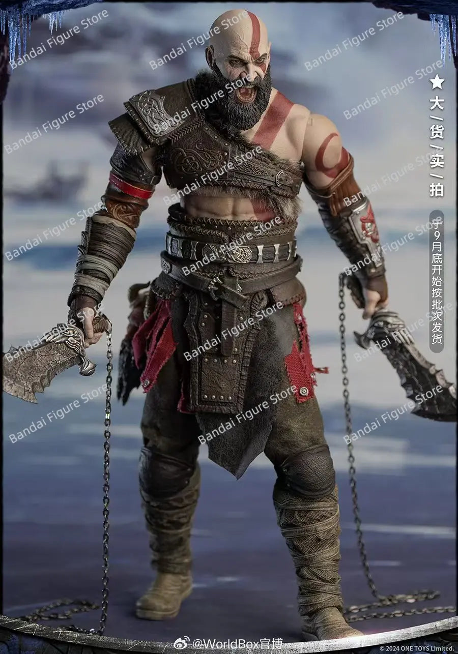 [In Stock] Onetoys 1/6 Worldbox God of War 5 Kratosquiye Moveable Sold ...