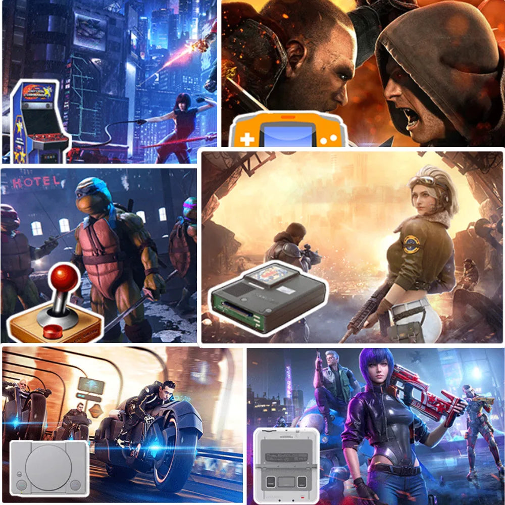 W8 Pro Game Console HD 6K 4K Game Box 4G 5G WiFi Built in 30000 Games ...