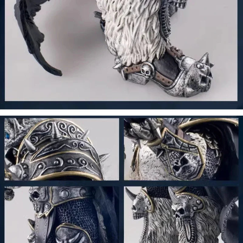 World of Warcraft Action Figure Lich King Arthas Death Knight Standing – GameLoopX