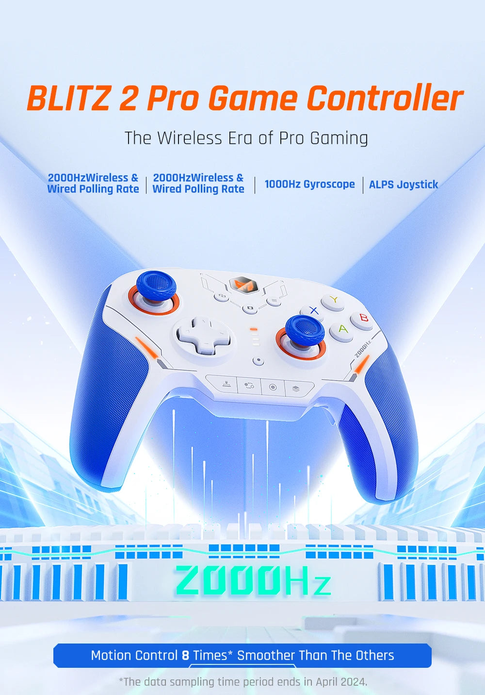 BIGBIG Won Blitz 2 Pro Starburst Wireless Gamepad Carbon Film / TMR Ed ...
