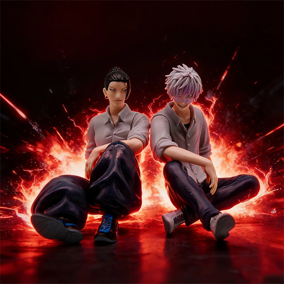 10cm Jujutsu Kaisen Mini Figures Satoru Gojo Figure Action Geto Suguru ...