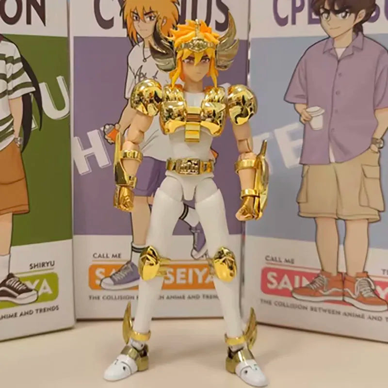 MMD Hyoga Figure Saint Seiya Myth Cloth EX Action Figuras Toys Manga F ...