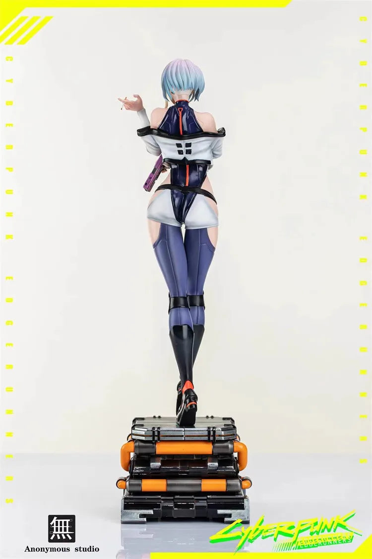 18CM Anime Game Cyberpunk: Edgerunners Lucy Figure Standing Anime Mode ...