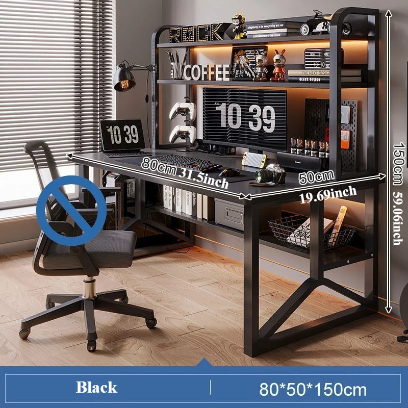 Office Computer Desk Computer Desk Gaming Desk Sturdy Home Gamer Table ...