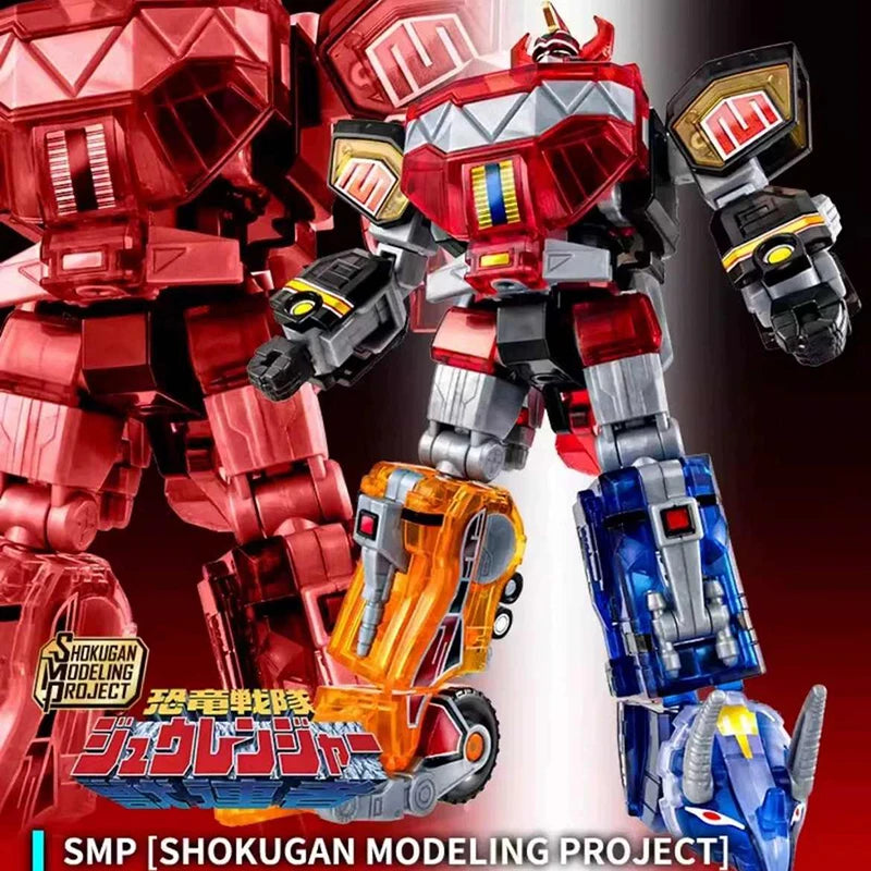 Original BANDAI SMP Mighty Morphin Power Rangers Mighty Morphin Dino M ...