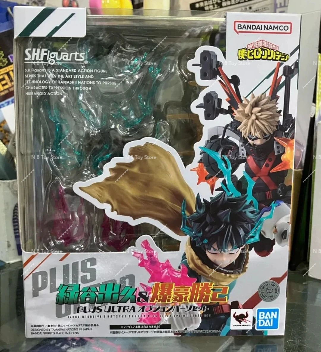 In Stock Bandai Original SHF My Hero Academia Shoto Todoroki Anime Act ...