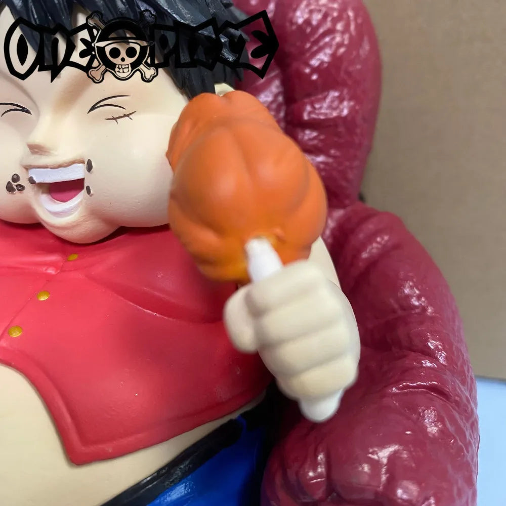 One Piece Chubby Sitting Figure Set - Cute Q Version Luffy, Zoro, Sanj ...